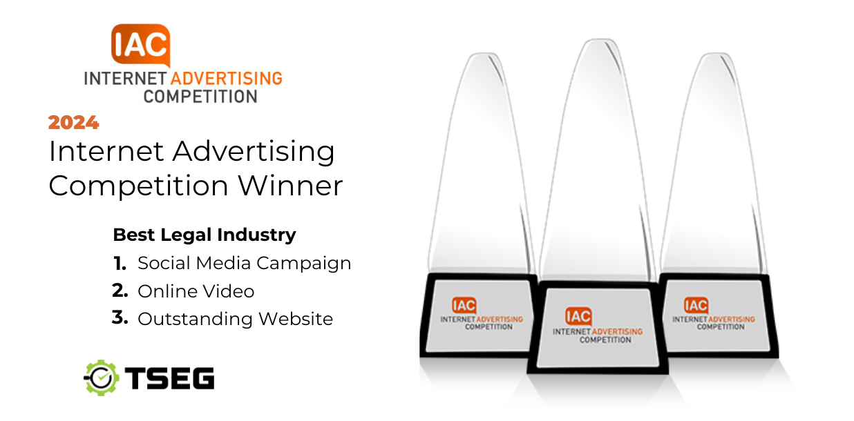 TSEG Wins Three Awards for 2024 Internet Advertising | Blog