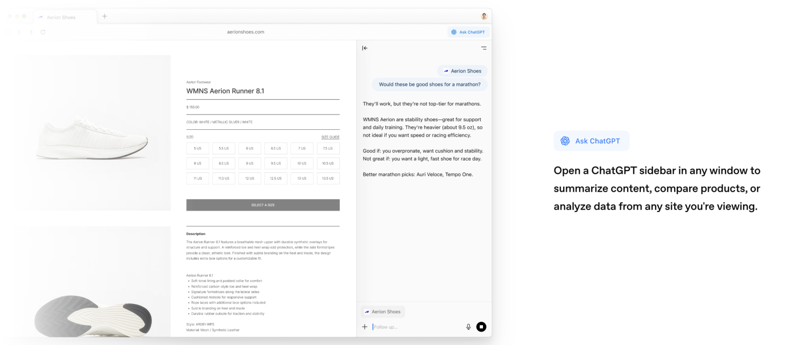 OpenAI Releases Atlas Browser for Mac with Built-In ChatGPT and Google ...